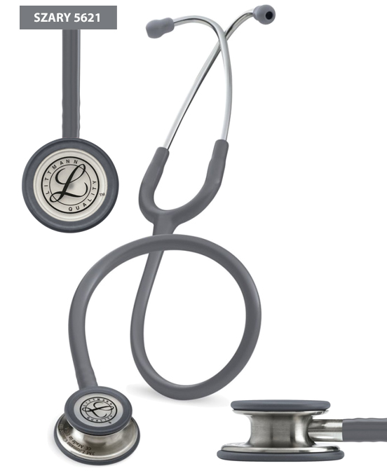 Stetoskop 3M Littmann Classic III szary 5621 - stetoskopy